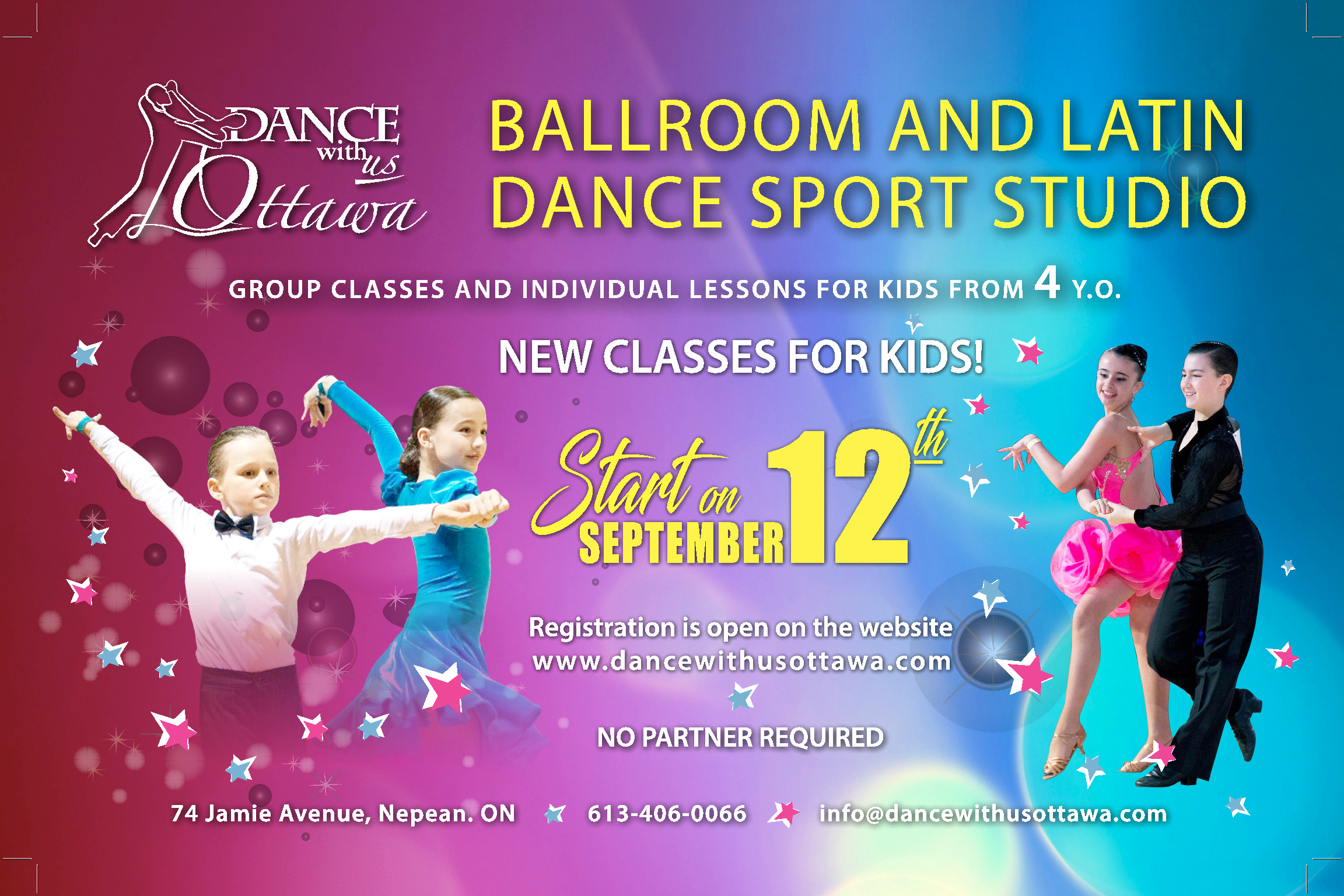2021 Kids Fall Registration is Open | Dance with Us Ottawa